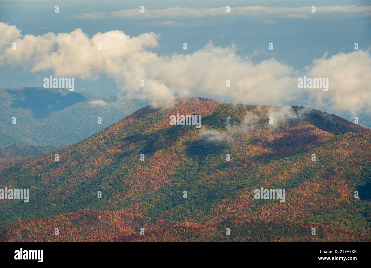 Scenic Overlook at the Great Smoky Mountains National Park in North ...