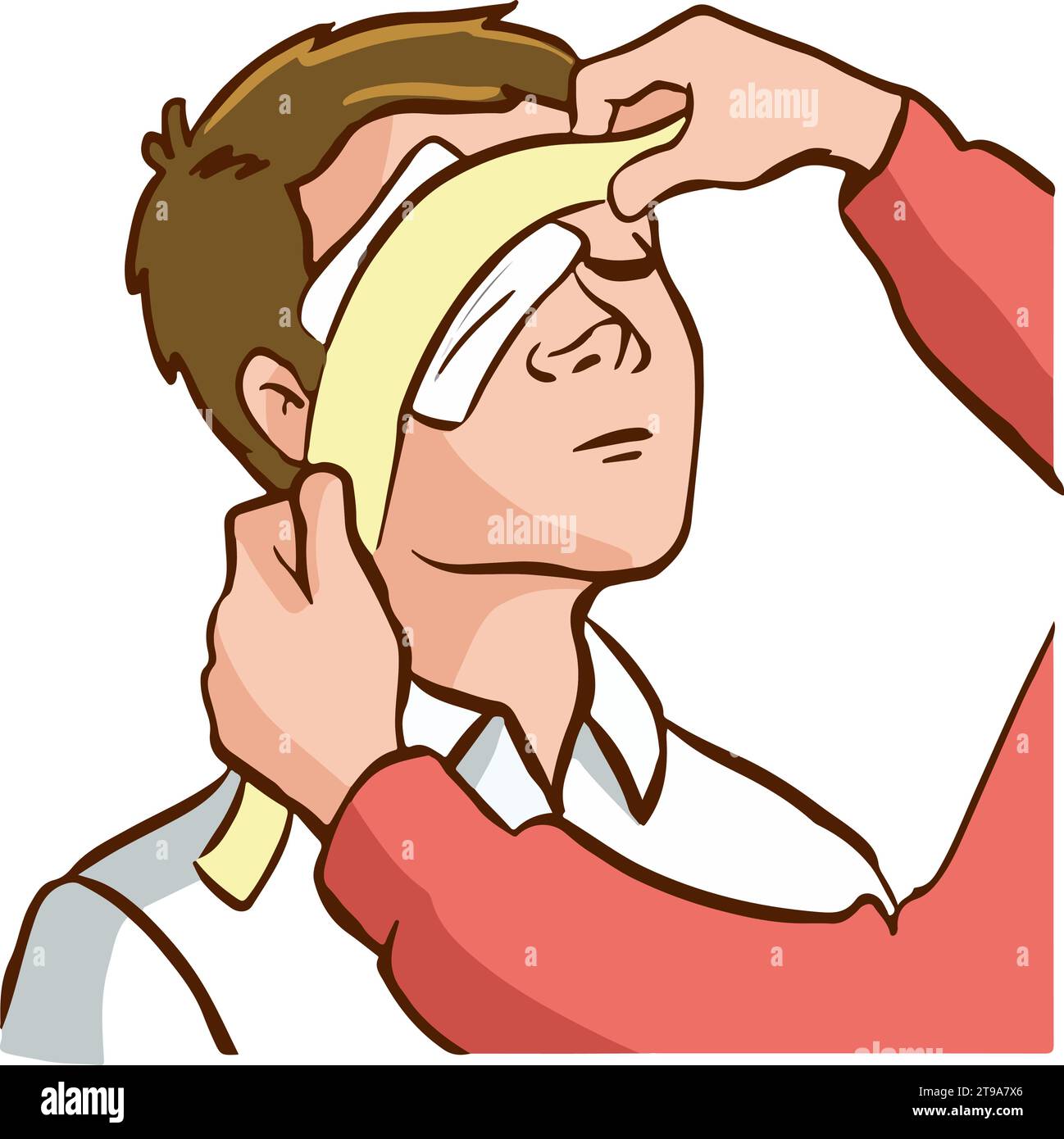 First aid response cardiac Cut Out Stock Images & Pictures - Alamy