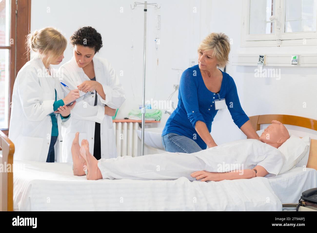 Caregiving training hi-res stock photography and images - Alamy