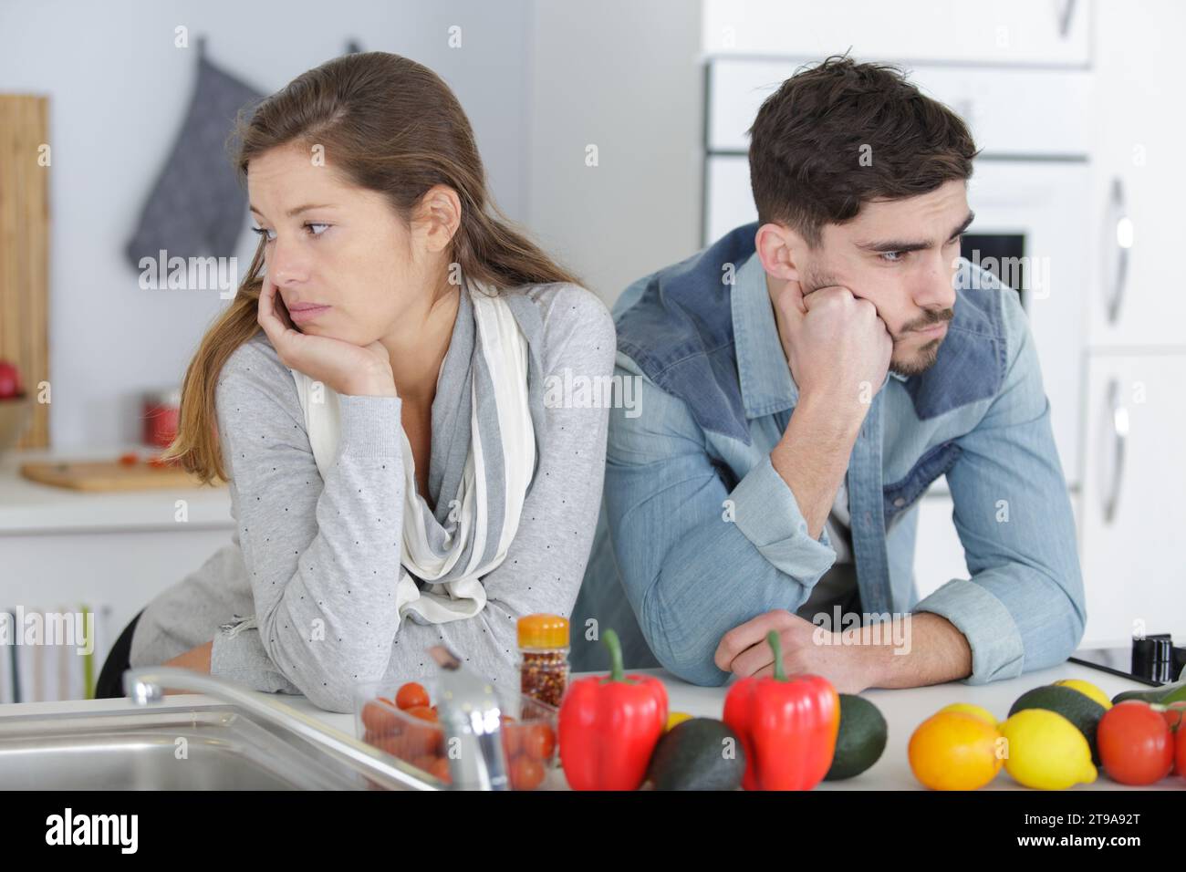 Upset meal family hi-res stock photography and images - Alamy