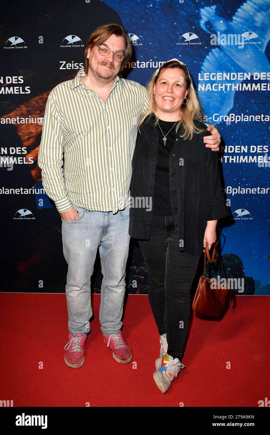 Nils Bokelberg mit Ehefrau Maria Lorenz-Bokelberg bei der Premiere der ...