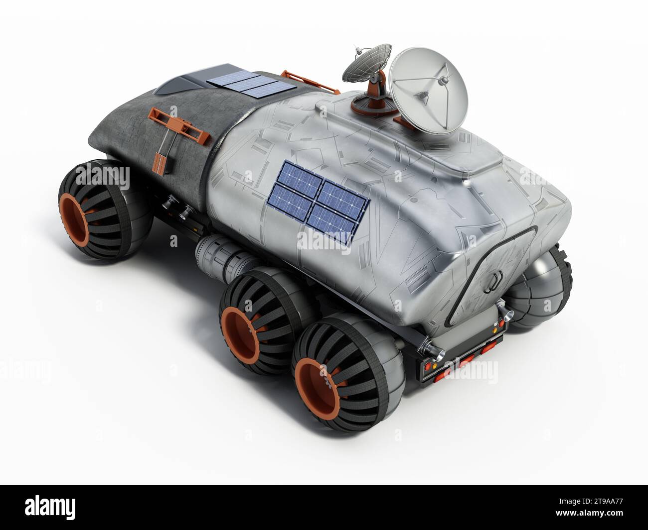 Mars rover isolated on white Stock Photo - Alamy