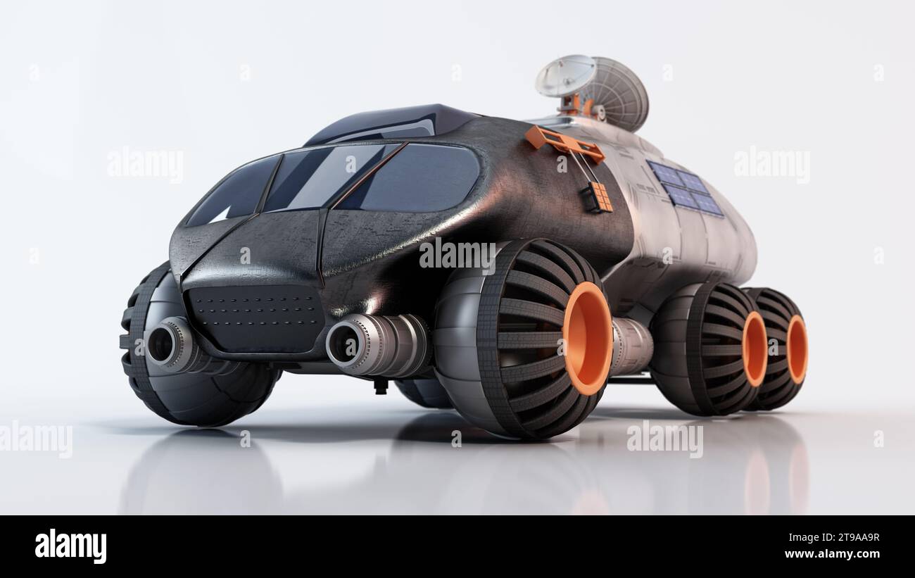 Futuristic Mars Rover
