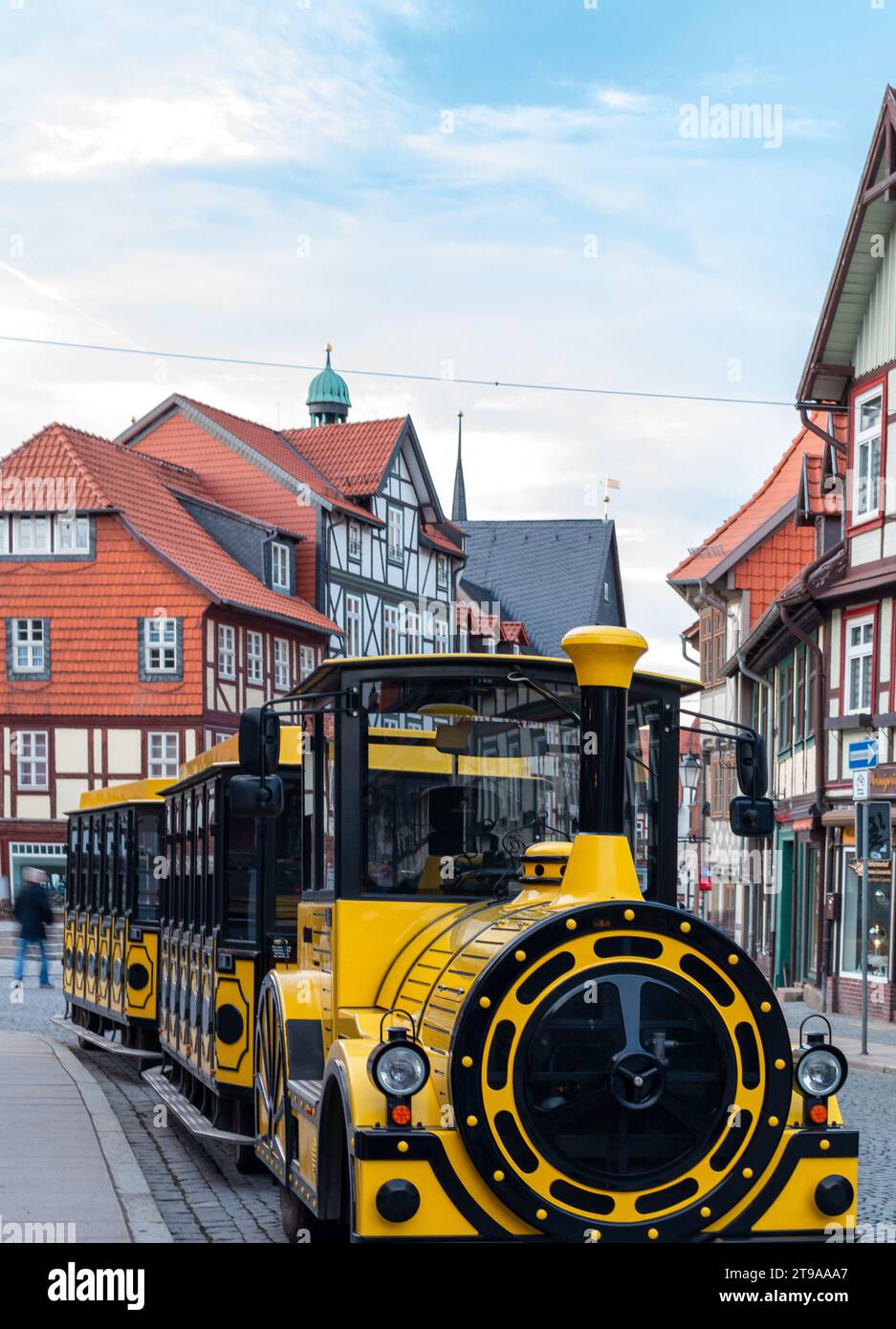 Tourist train in Wernigerode, Germany Stock Photo - Alamy