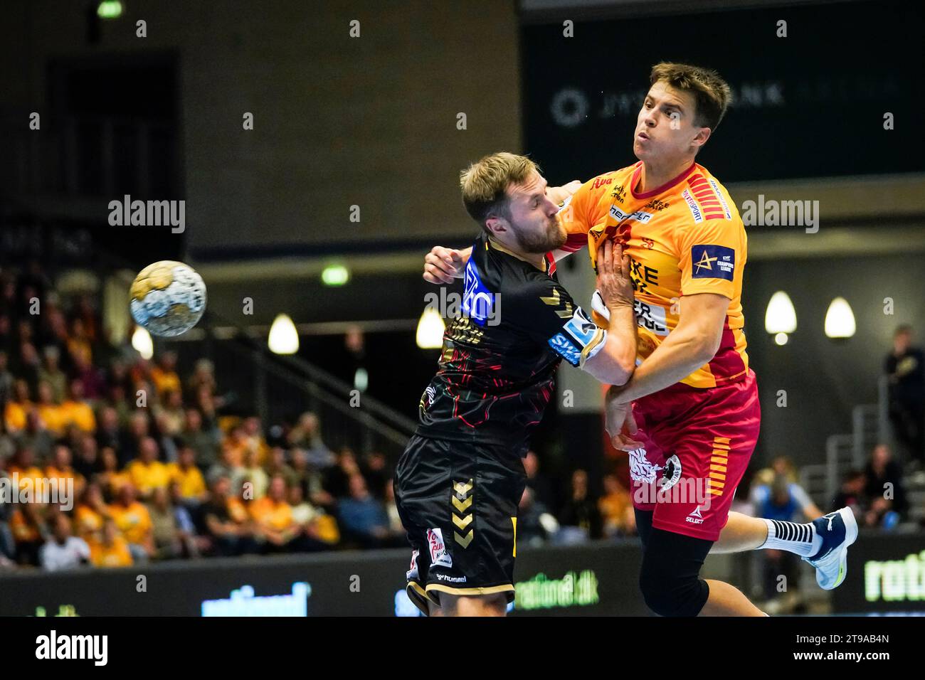 Odense, Denmark. 23rd Nov, 2023. Aaron Mensing (33) of GOG seen in the ...