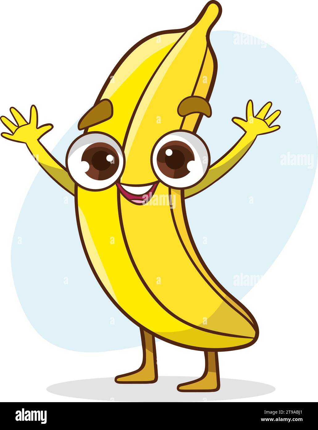 Cute banana character hi-res stock photography and images - Alamy