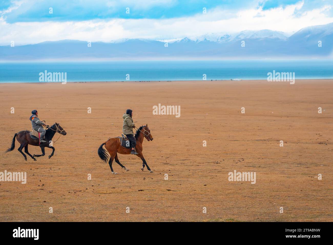 Buzkashi game player hi-res stock photography and images - Alamy