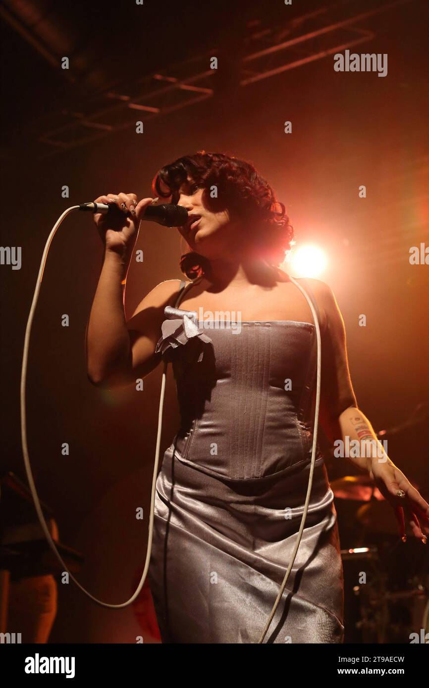 Rachel Agatha Keen alias Raye bei einem Konzert im Huxleys Neue Welt in ...
