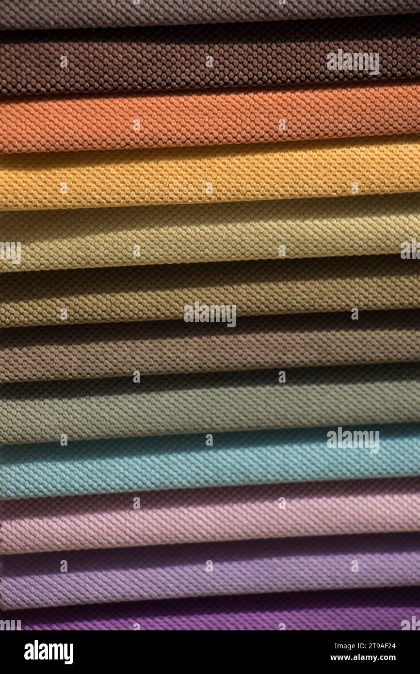 Fabric background with a certain texture pattern Stock Photo - Alamy