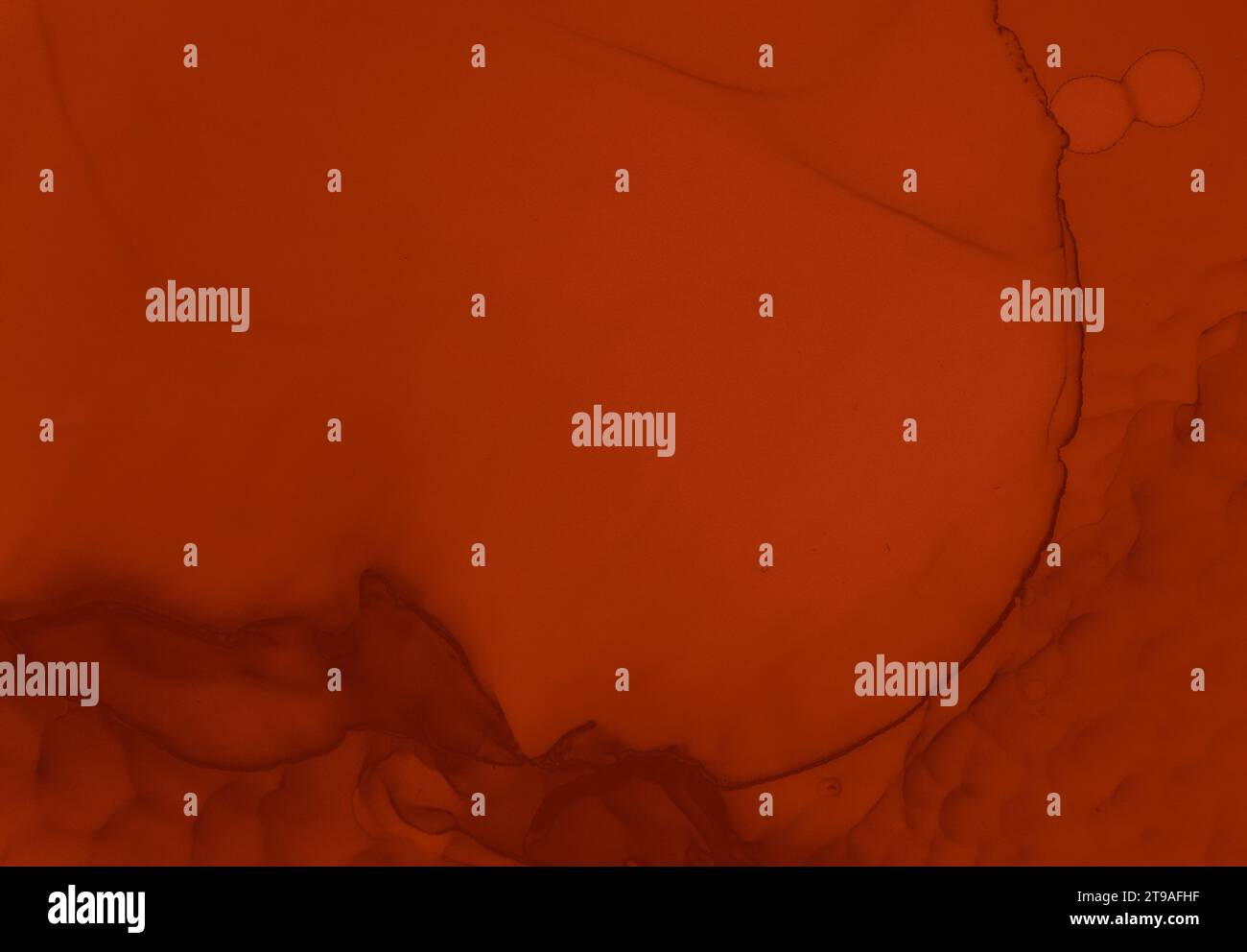 Blood Splatter Red. Watercolor Valentine Background. Grunge Horror ...