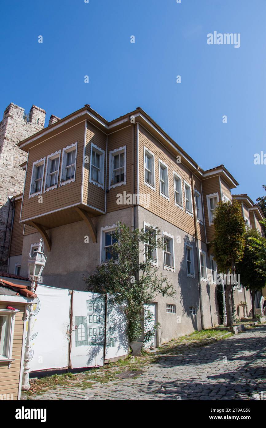 Architectural Example of outstanding Turkish Traditional houses Stock ...