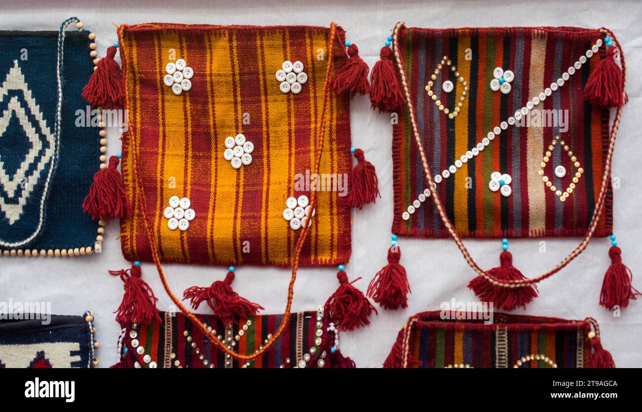 Traditional turkish handmade bag Stock Photo - Alamy