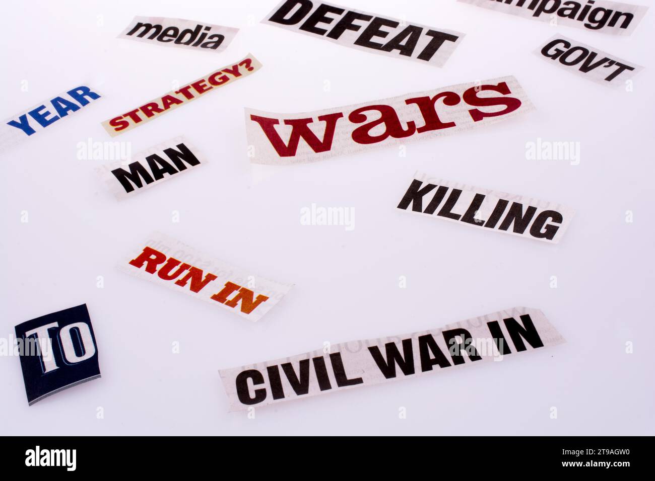 News titles hi-res stock photography and images - Alamy