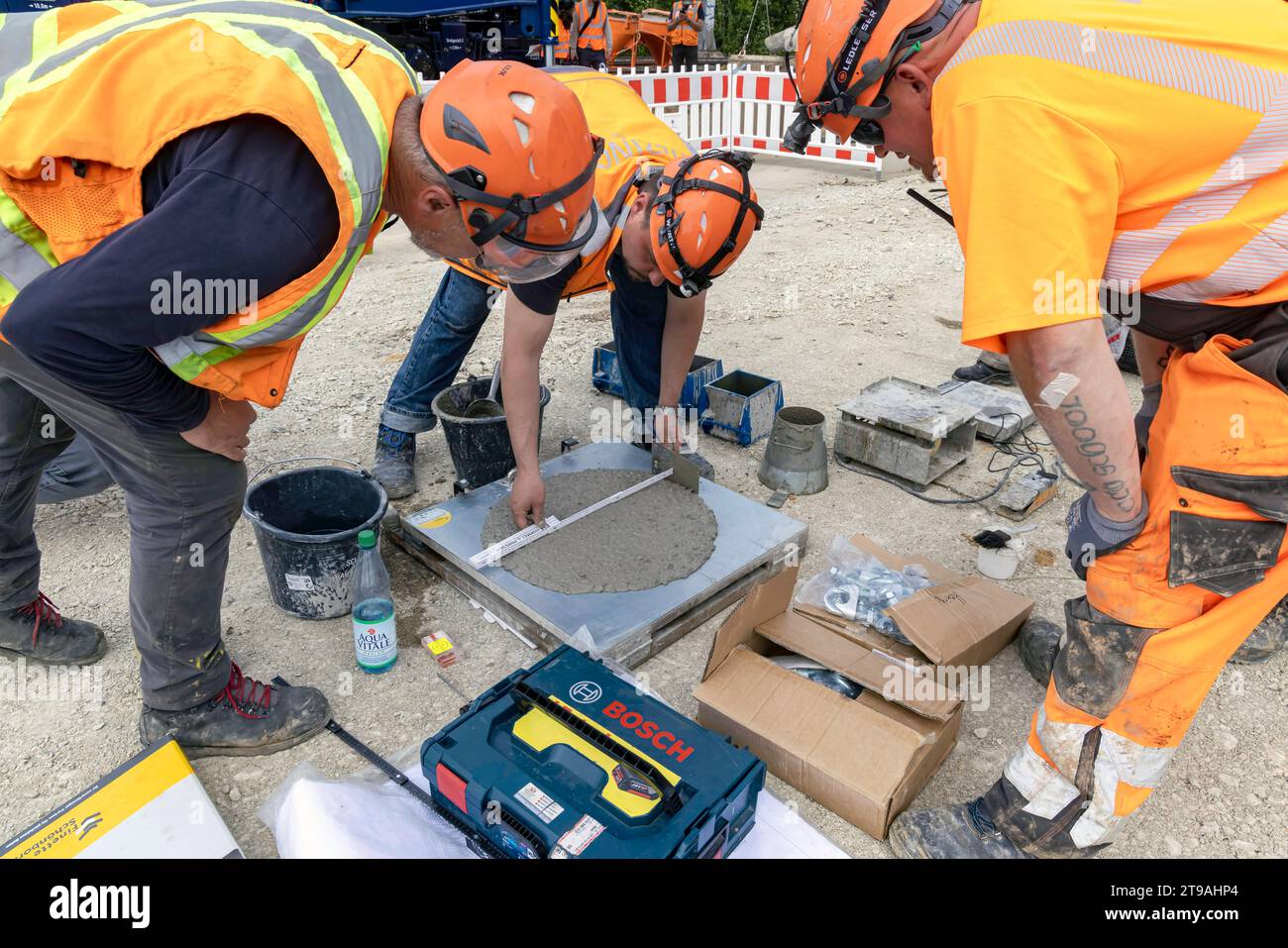 It's all about the mix, testing and documenting the quality of concrete ...