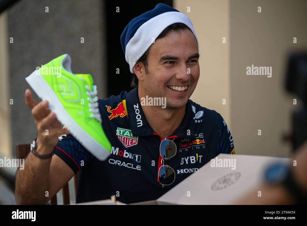ABU DHABI,UAE. 24TH NOV 2023. SERGIO PERES (CHECO) RED BULL. AHMAD ...