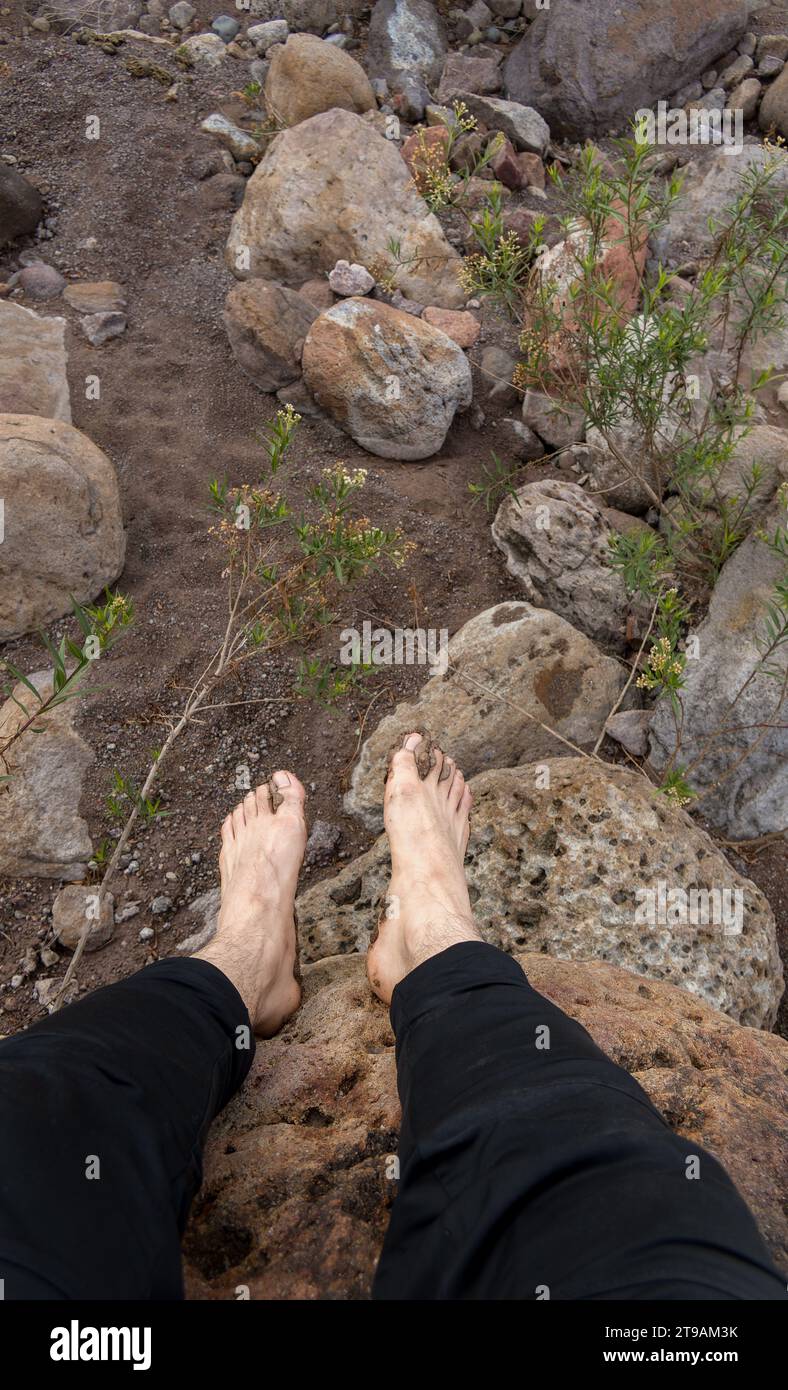 Walk without shoes hi-res stock photography and images - Alamy