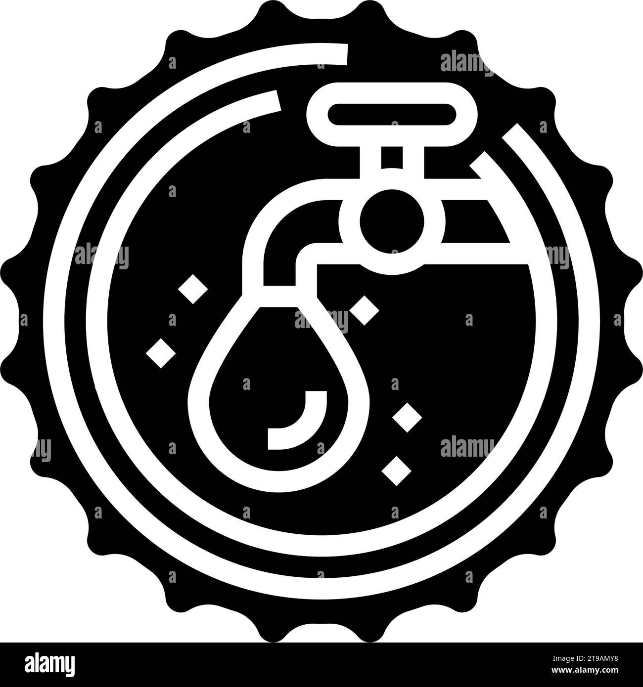 water conservation green living glyph icon vector illustration Stock ...