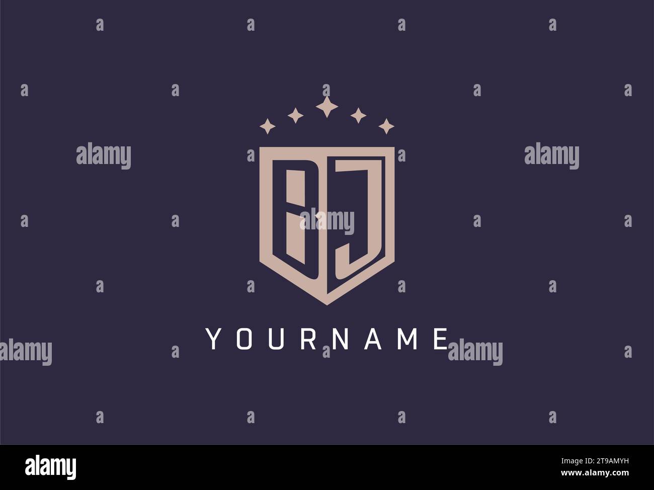BJ initial shield logo icon geometric style design inspiration Stock ... BJ initial shield logo icon geometric style design inspiration Stock ...