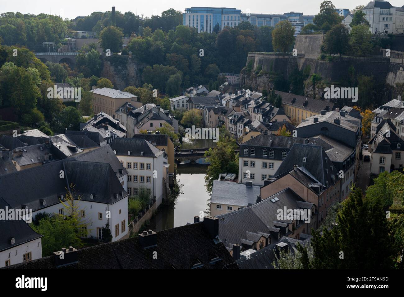 Views of Luxembourg or Luxembourg City capital city of Luxembourg ...