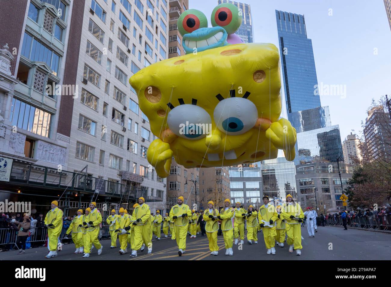 New York, United States. 23rd Nov, 2023. SpongeBob SquarePants & Gary ...