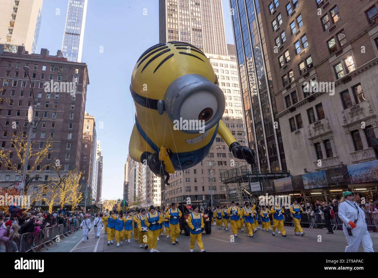 New York United States 23rd Nov 2023 Stuart The Minion Balloon