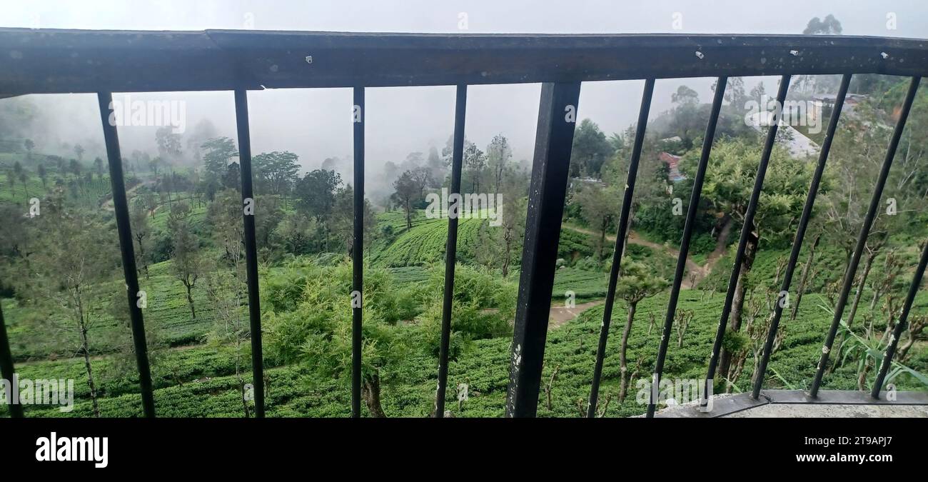 most tour place in uva province that is a coll and snow Stock Photo - Alamy