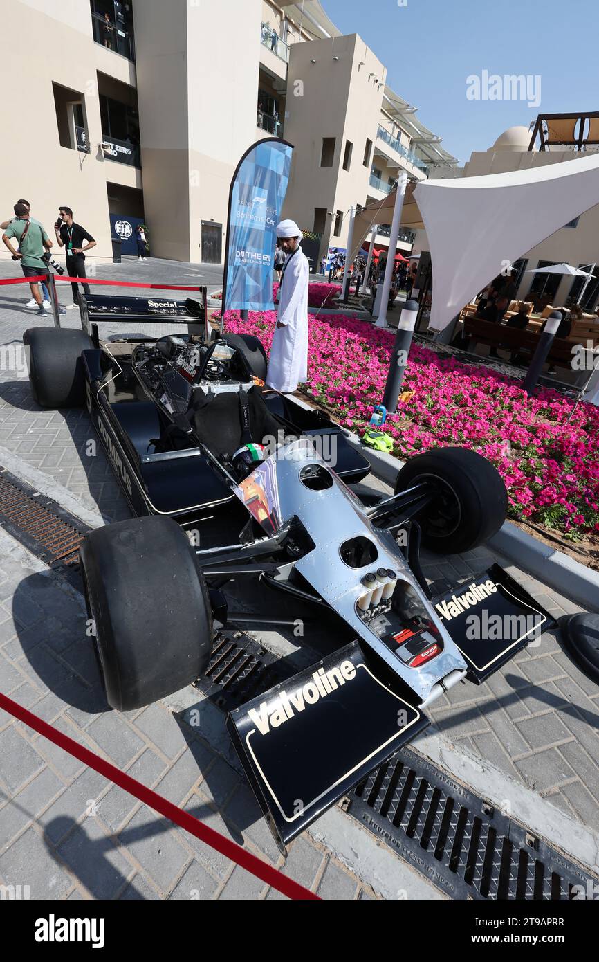 Abu Dhabi, Abu Dhabi. 24th Nov, 2023. Paddock atmosphere - Classic ...