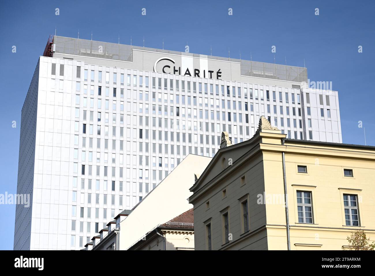Berlin, Germany - November 03, 2022: Charité Hospital main building in ...