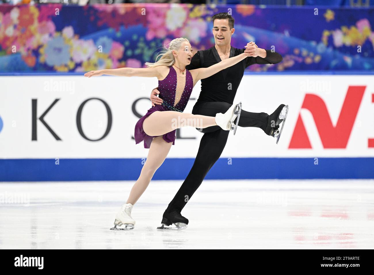 Chelsea Liu & Balazs Nagy (USA), NOVEMBER 24, 2023 - Figure Skating ...