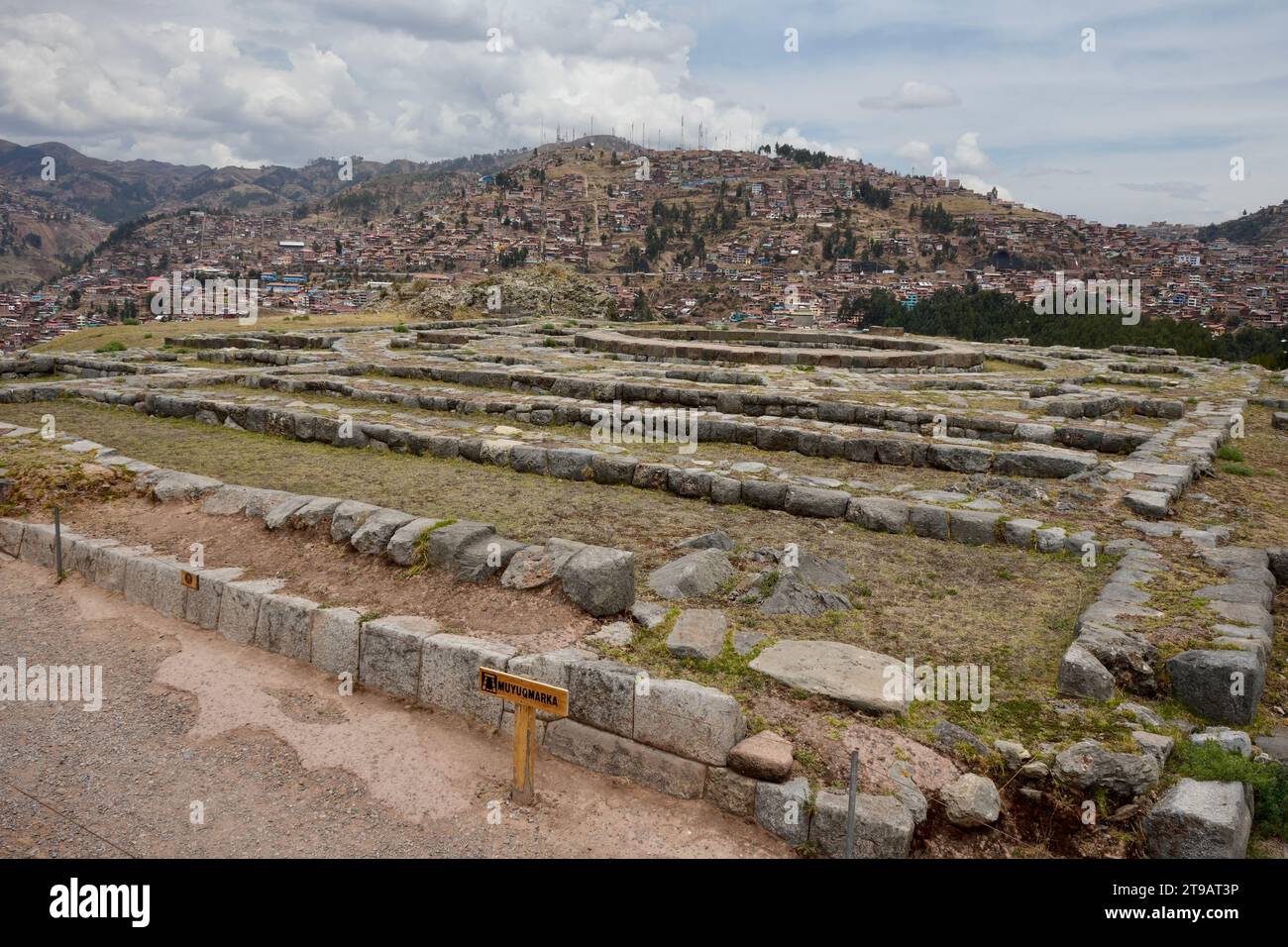 Foundations of an ancient structure at The Saqsaywaman (Sacsayhuamán ...