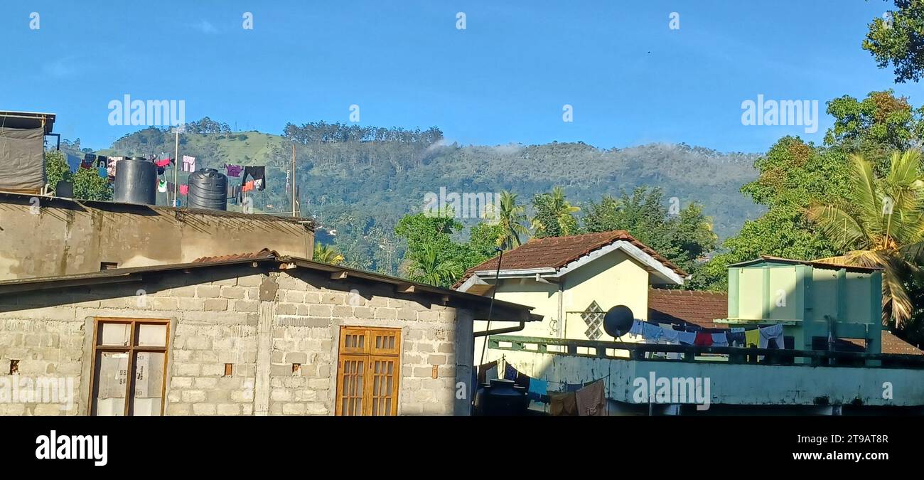 most tour place in uva province that is a coll and snow Stock Photo - Alamy