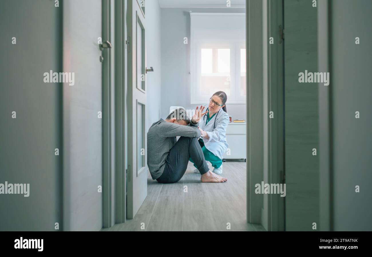 Mental patient psychiatric hospital in hi-res stock photography and ...