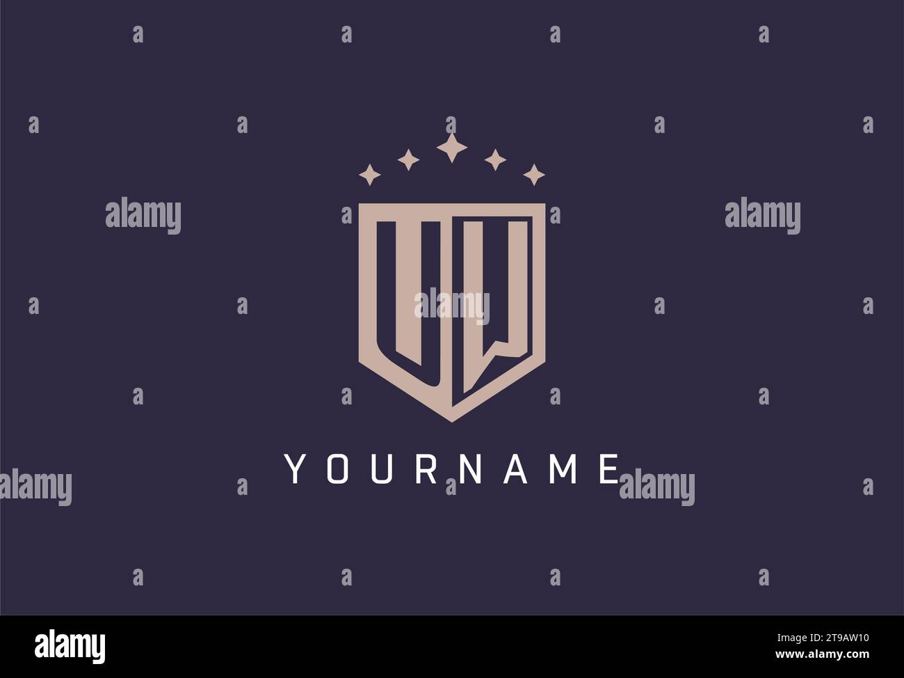 UW initial shield logo icon geometric style design inspiration Stock ... UW initial shield logo icon geometric style design inspiration Stock ...