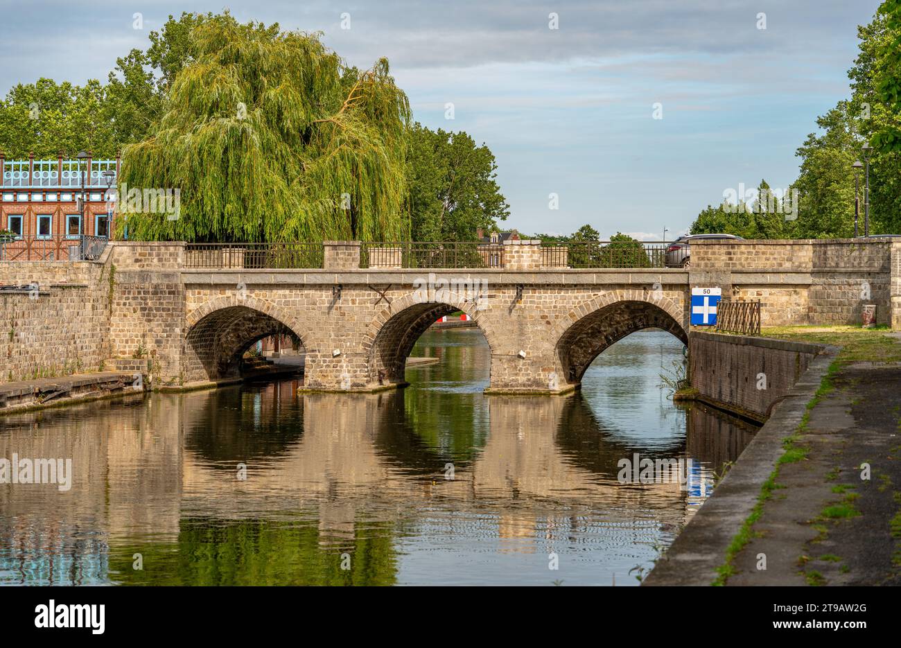 Impression of Amiens, a city and commune in northern France. It shows a ...
