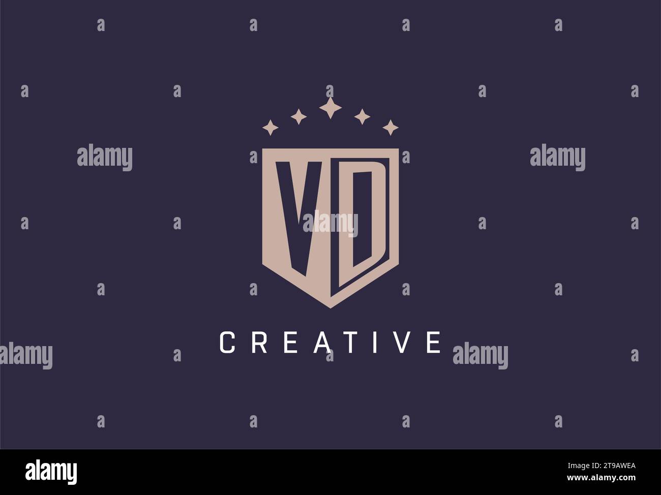 VD initial shield logo icon geometric style design inspiration Stock ... VD initial shield logo icon geometric style design inspiration Stock ...