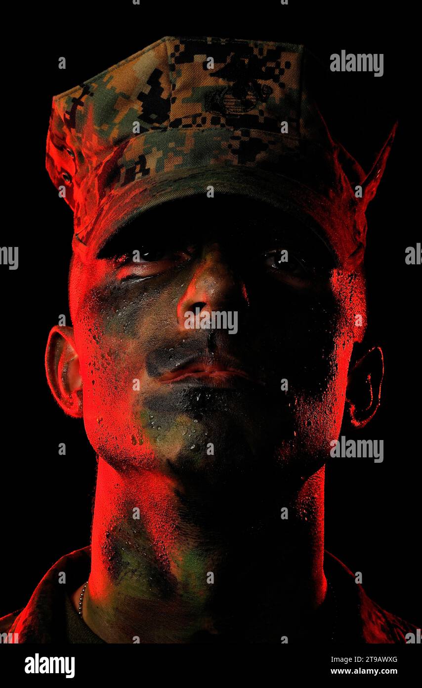 Portraits of Marines Stock Photo - Alamy