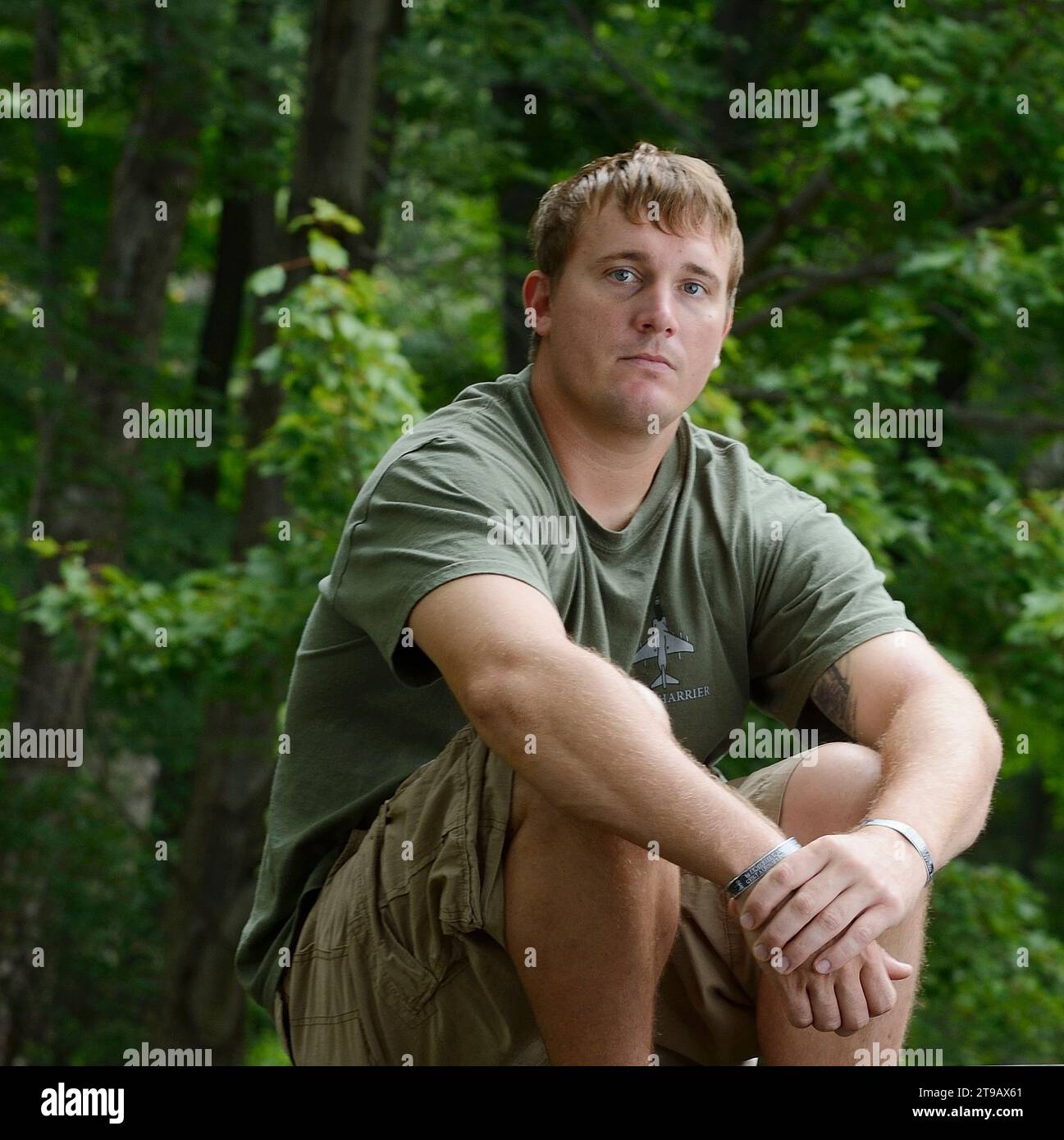 Portraits of Dakota L. Meyer, a United States Marine Corps veteran and ...