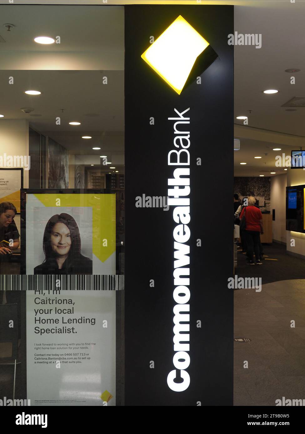 Australia, Canberra, 16 November 2023. Commonwealth Bank of Australia ...