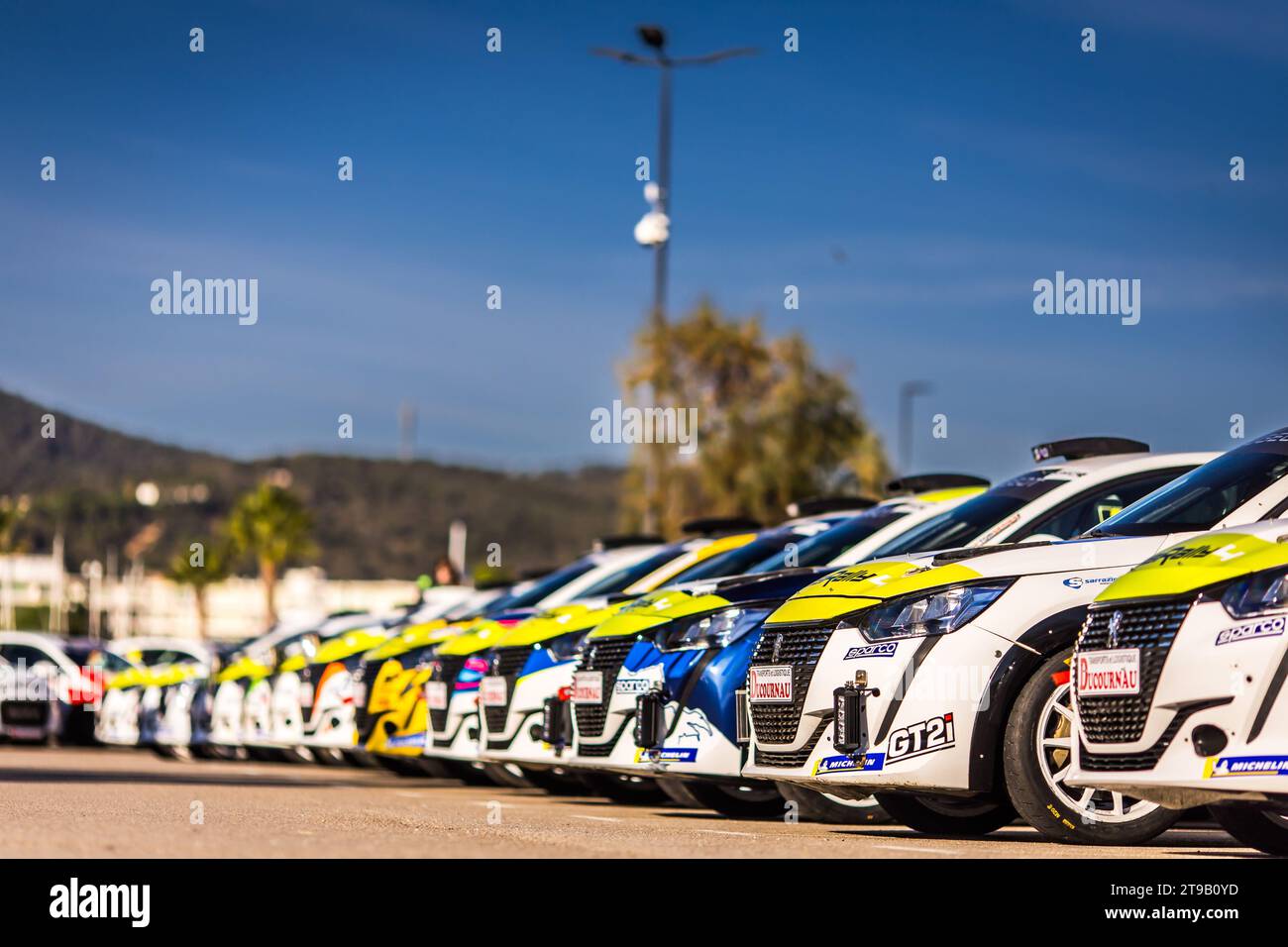 Sainte Maxime, France. 24th Nov, 2023. Parc fermé Stellantis Motorsport ...