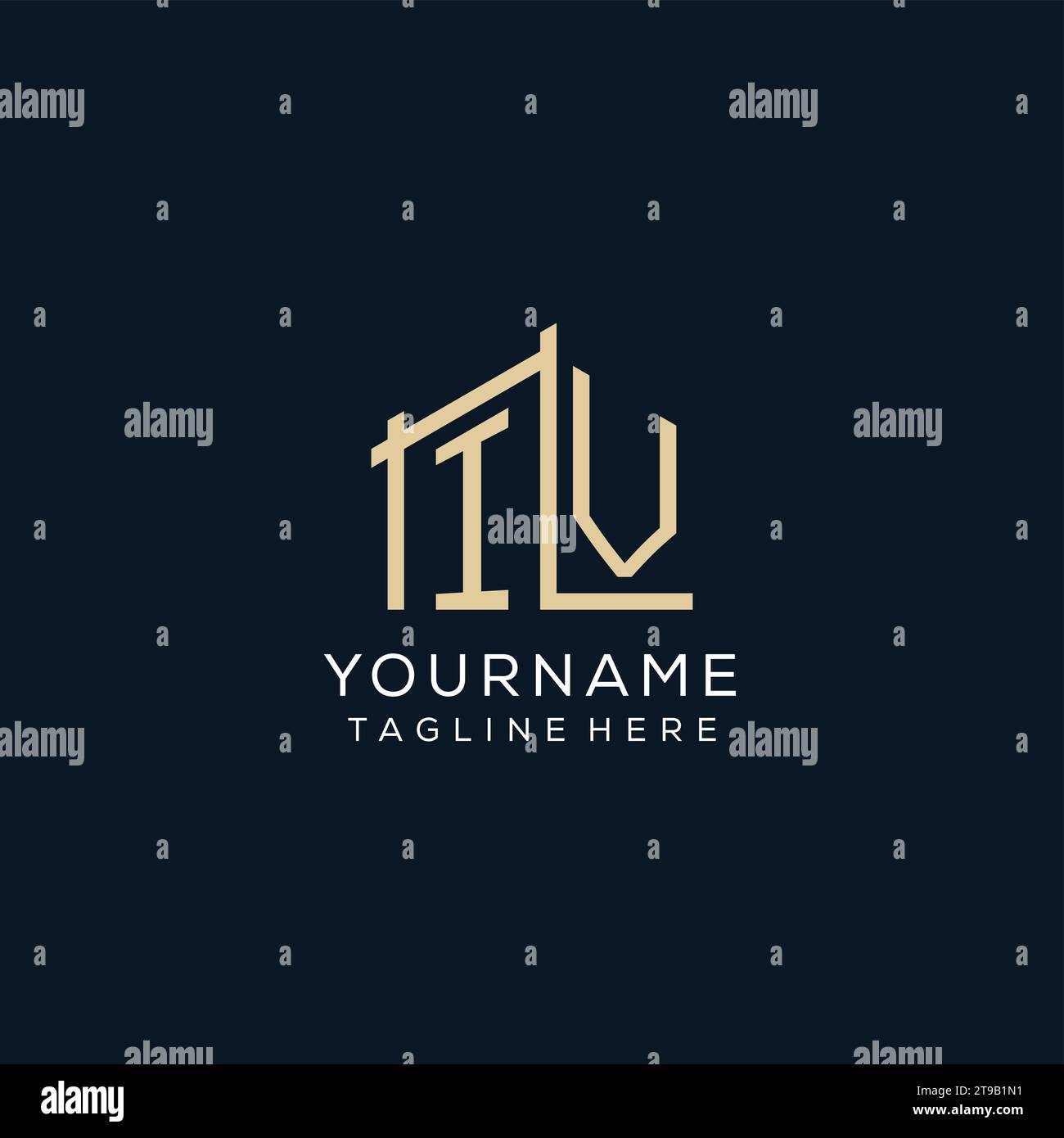 Iv logo hi-res stock photography and images - Alamy