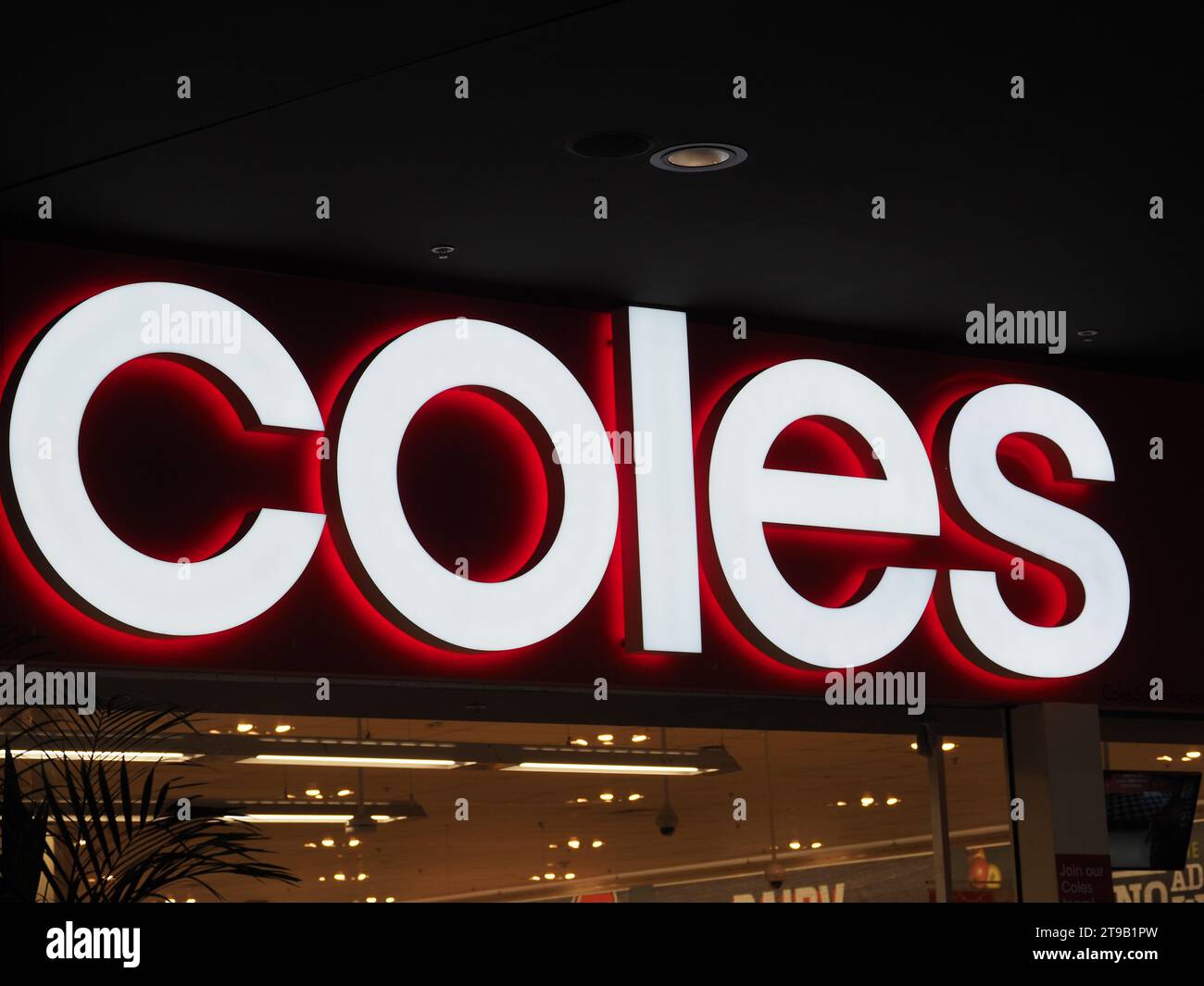 Australian supermarket coles hi-res stock photography and images - Alamy