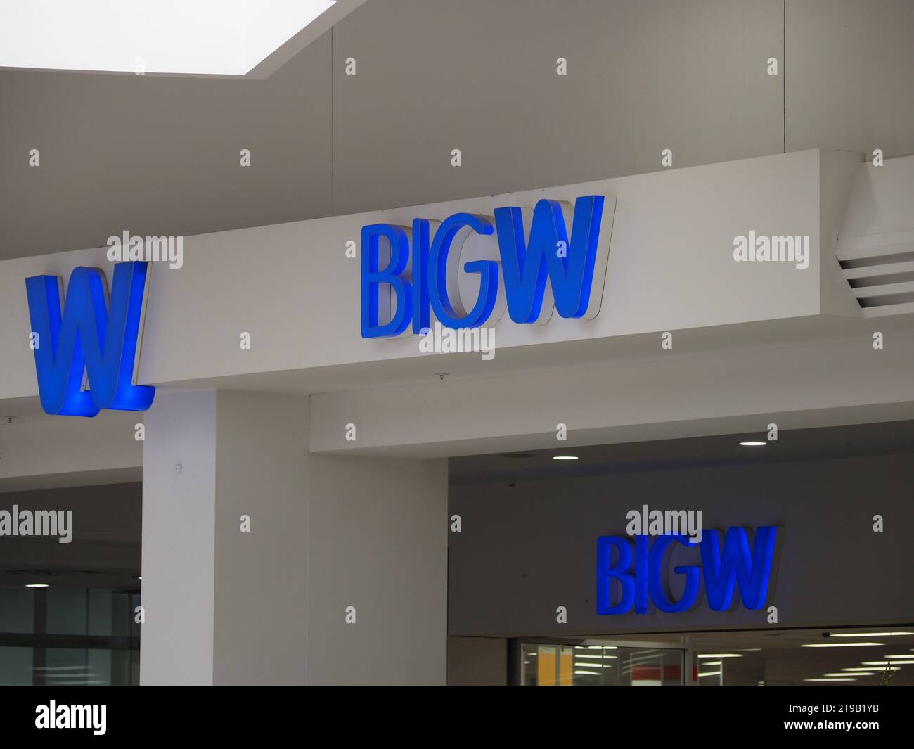 Australia, Canberra, 16 November 2023. Big W store sign Stock Photo - Alamy