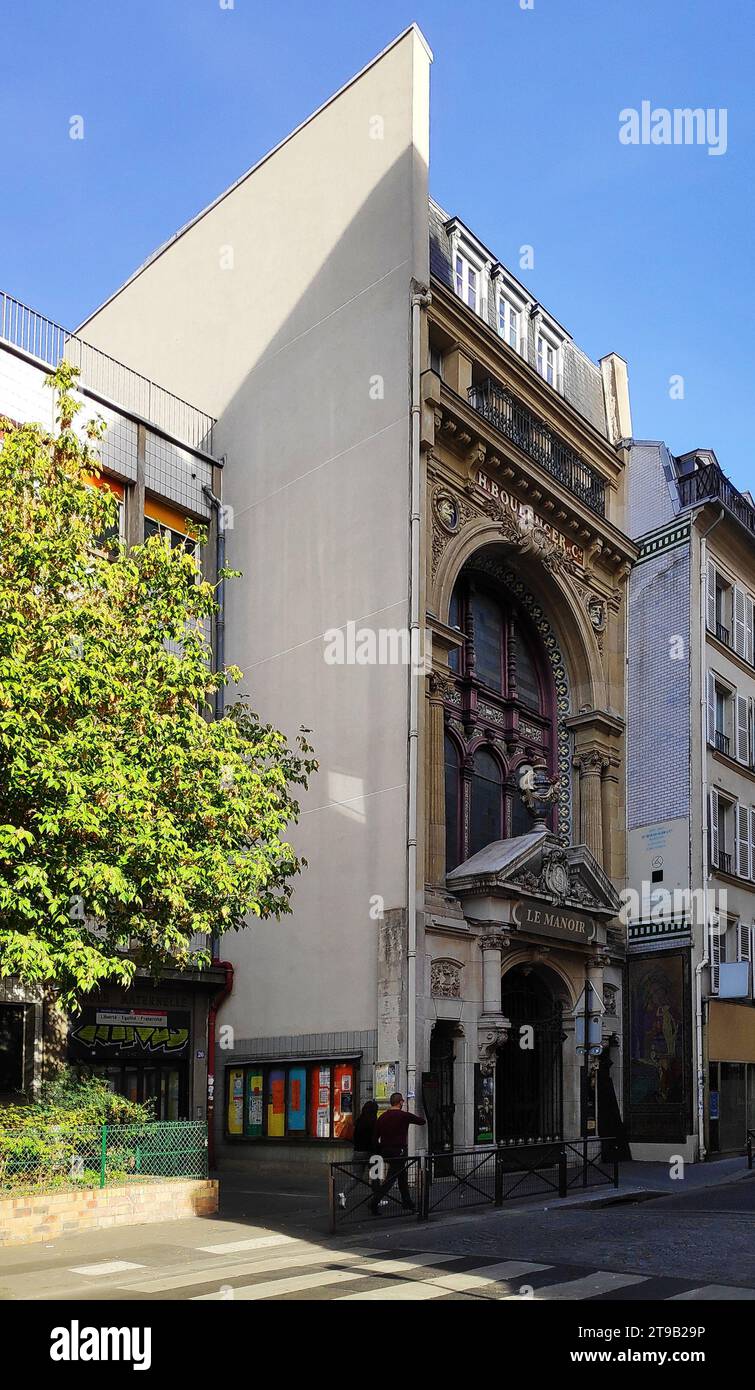Paris, France - October 23 2018: Le Manoir de Paris (literally The ...