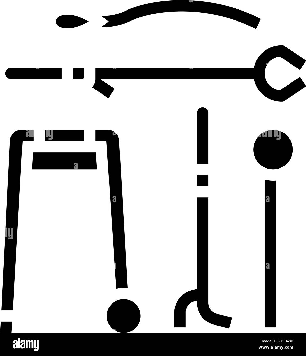 Adaptive rehabilitation Black and White Stock Photos & Images - Alamy