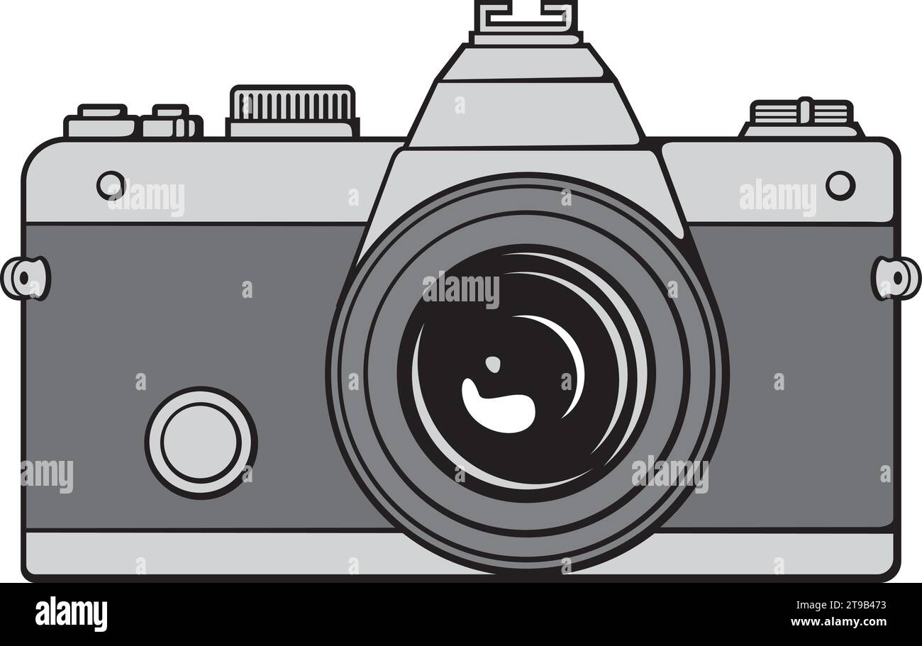 Retro Camera (Vintage). Vector Illustration Stock Vector Image & Art ...