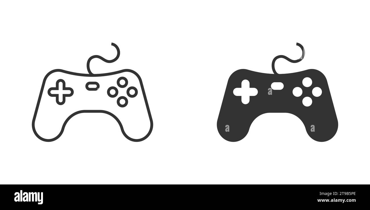 Gamepad icon. Joystick icon. Vector illustration Stock Vector Image ...