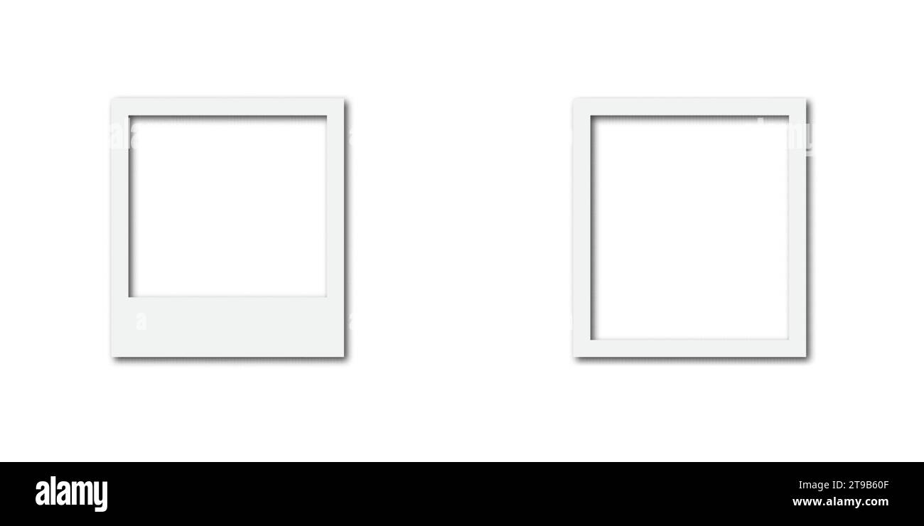 Photoframe vector vectors hi-res stock photography and images - Alamy