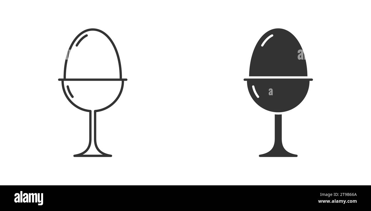 Boiled Egg Icon Vector Illustration Stock Vector Image And Art Alamy