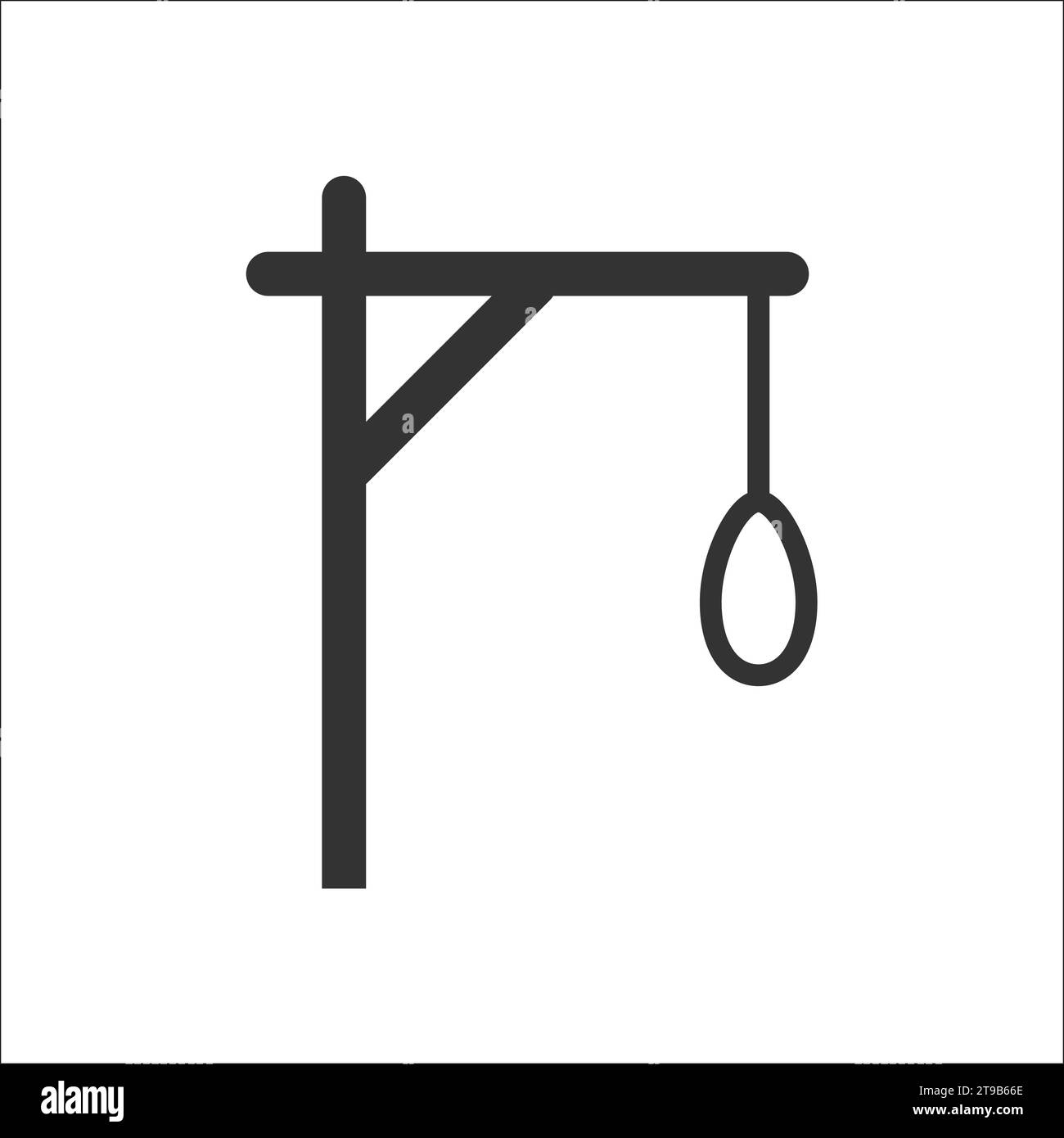 Gibbet icon. Simple design. Vector illustration Stock Vector Image ... Gibbet icon. Simple design. Vector illustration Stock Vector Image ...