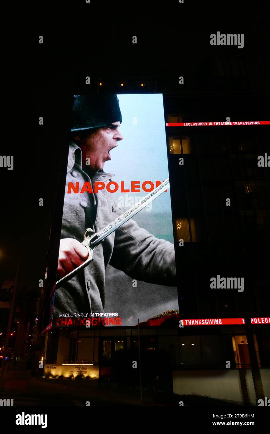 Los Angeles, California, USA 23rd November 2023 Ridley Scott Napoleon ...
